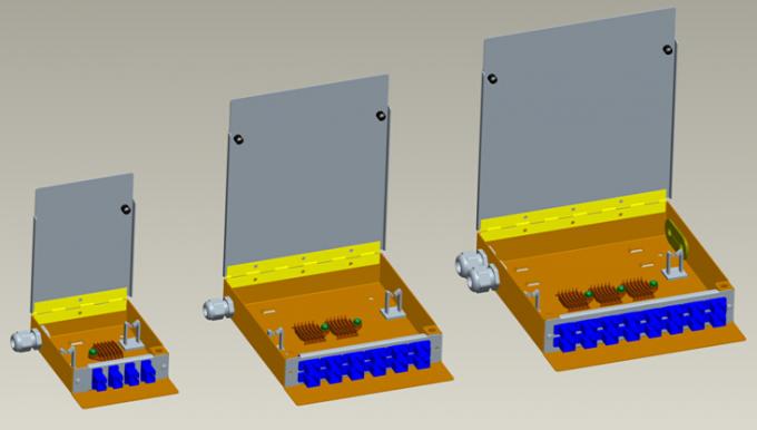Wall Mount FTB OTB 8 Ports Fiber Optic Terminal Box FTTH GPON EPON KCO ...