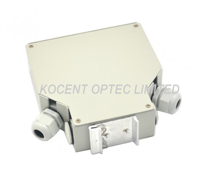 Indoor Rack Mountable Fiber Optic Terminal Box For FTTH GPON EPON