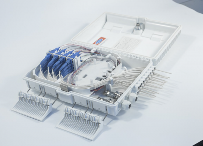 FTTH Fiber Optic Distribution Box ODP ODF OTB 16 Ports Outdoor ...