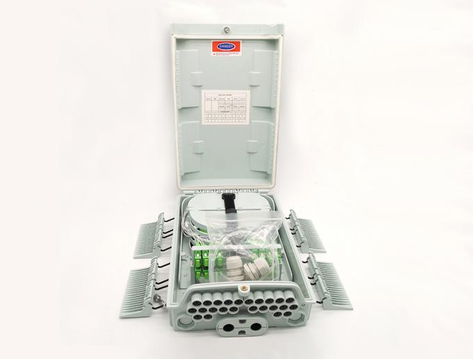 24 Core Outdoor ONU Fiber Distribution Box - IP67 Waterproof