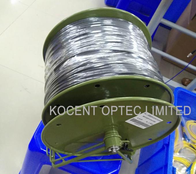 Outdoor Fiber Patch Cables , Ericsson RRU Armored Fiber Optic Patch Cable