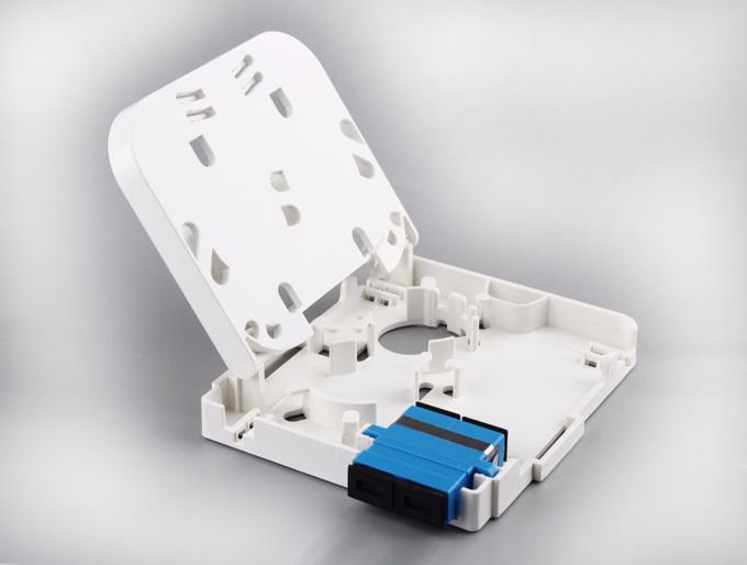 Indoor Wall Mount Fiber Termination Box Socket 1 Port SC Simplex LC ...