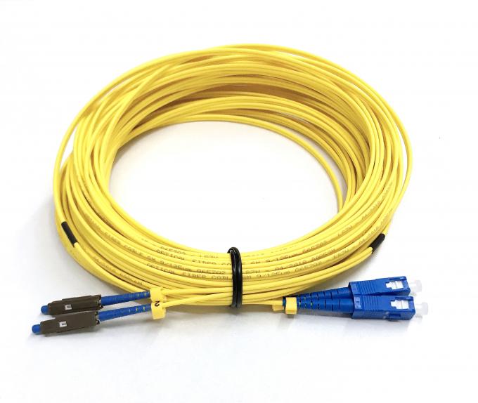 Single Mode Fiber Optic Pigtail Cables , G657B3 Simplex Patch Cord ...