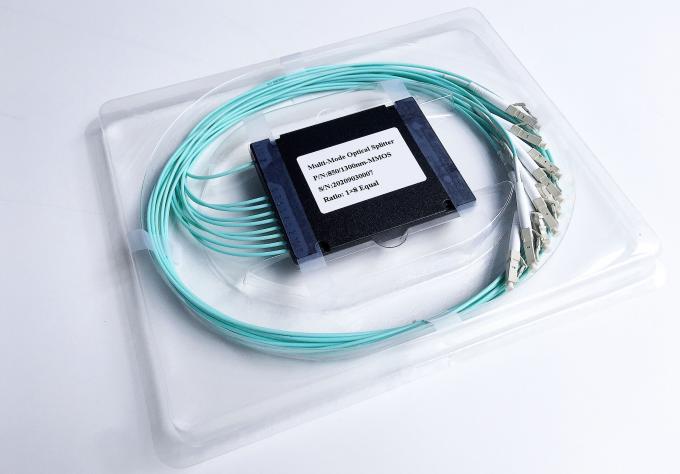 Multimode OM3 Fiber Optic Coupler Splitter 1X 2 1 X 4 1 X 8 SC LC FC ST ...