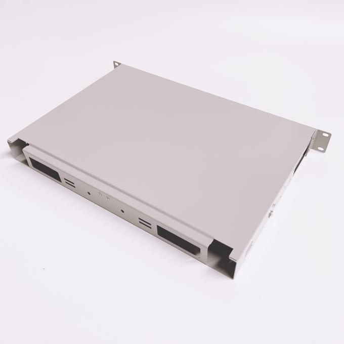 SC LC FC ST E2000 Patch Panel Enclosure 2U 48 Cores Fiber Optic ...