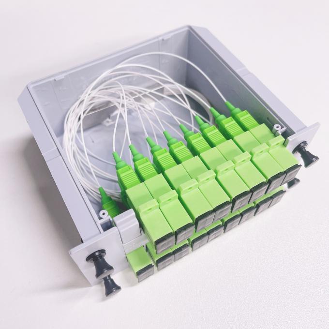 LGX Insert Type 1x16 PLC G652D Splitter SCU SCA Adapter Passive Fiber ...