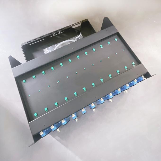 3U 144 Ports High Density Fiber Optic Patch Panel