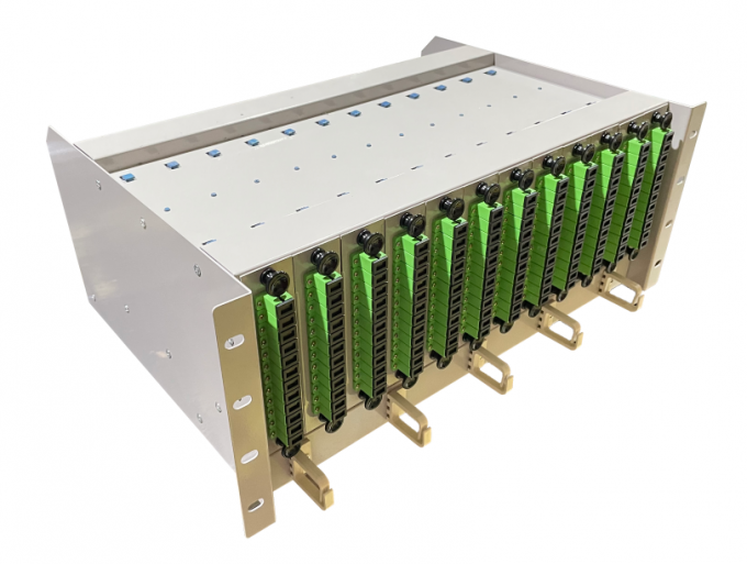 3U 144 Ports High Density Fiber Optic Patch Panel