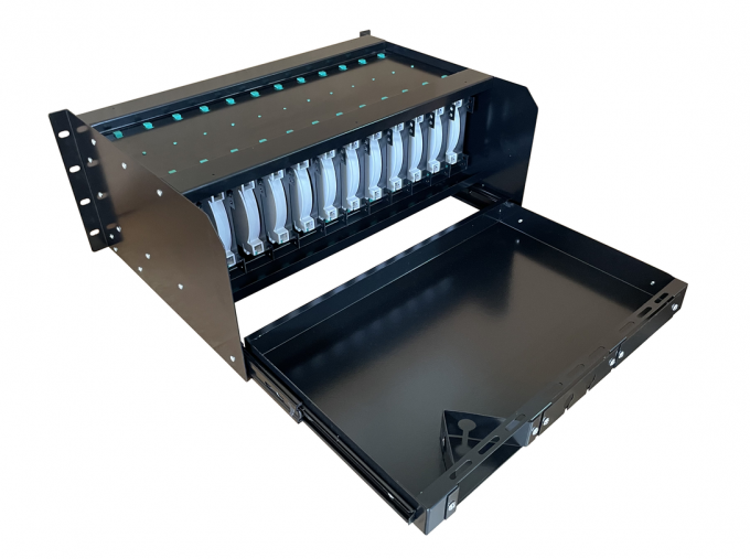 3U 144 Ports High Density Fiber Optic Patch Panel