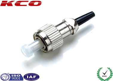 Anti Pull Multimode Fiber Optic Connectors SMA 906 Connector With Metal ...