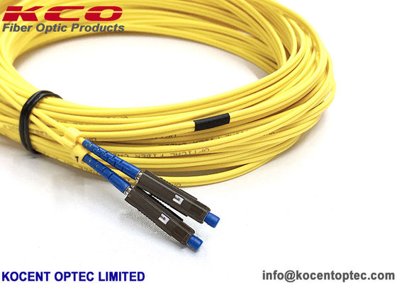 Single Mode SM Monomode DLC PDLC LC UPC Duplex Optical Fiber Patch Cords