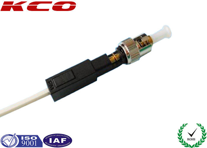 ST Singlemode Fiber Optic AFL Fast Connector Straight Through Field ...