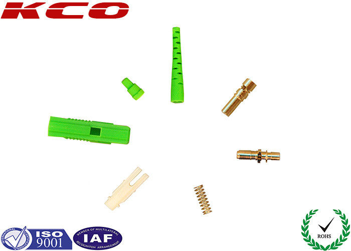 MU MU Fiber Optic Connectors , SMA 905 Fiber Connector High Density