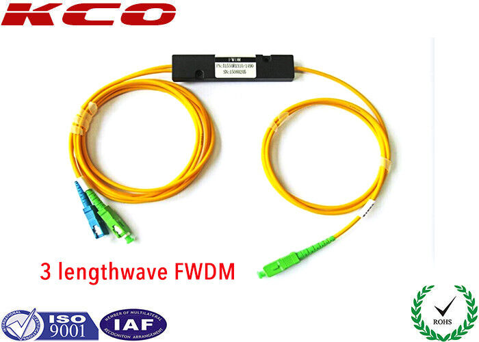Filter Wavelength Division Multiplexer FTTH/FTTx 1310/1550/1490nm EPON ...