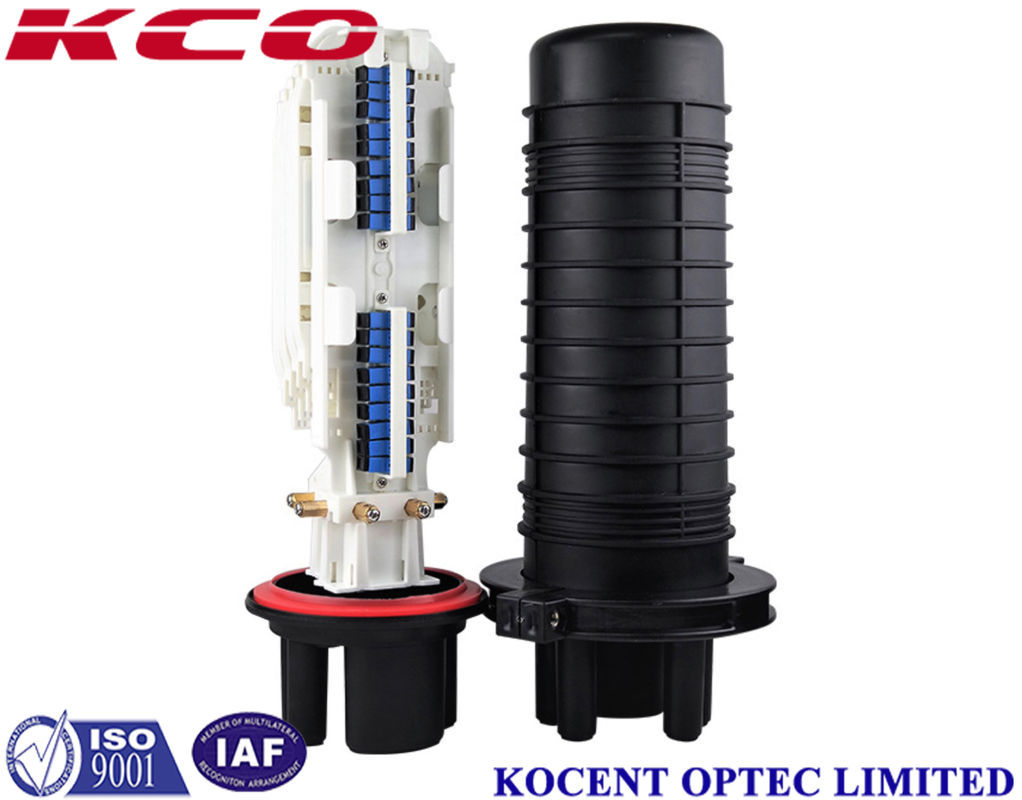 12 Cores Min Capacity Fiber Optic Junction Box Horizontal Type For PLC ...