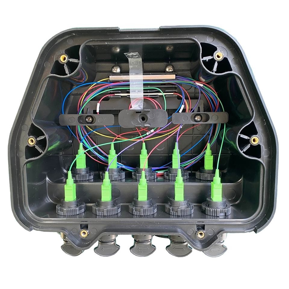 FTTA 10 Ports NAP 1*8 Splitter Fiber Optic Terminal Box with Water ...