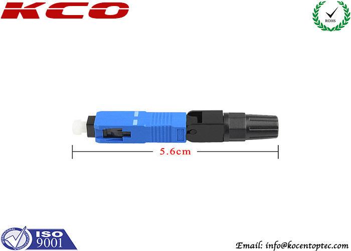 SC / UPC Drop Cable Fiber Optic Quick Connector Fast Connect FC LC SC ...