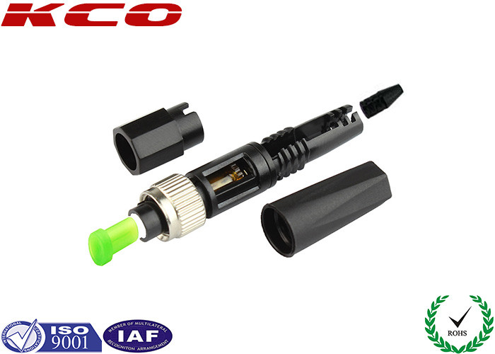 Fiber To The Home FTTH Fast Connectors Fiber Optic FC / APC Telecom Grade