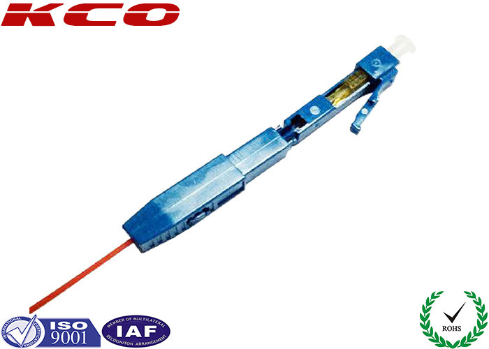 Quick Fiber Optic Field Installable Connector LC UPC Return Loss 50 dB
