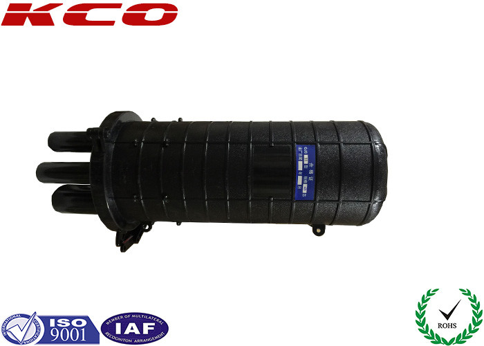 Dome Fiber Optic Splice Closure 1 In - 4 Out Cable Ports , Fo Splice Box