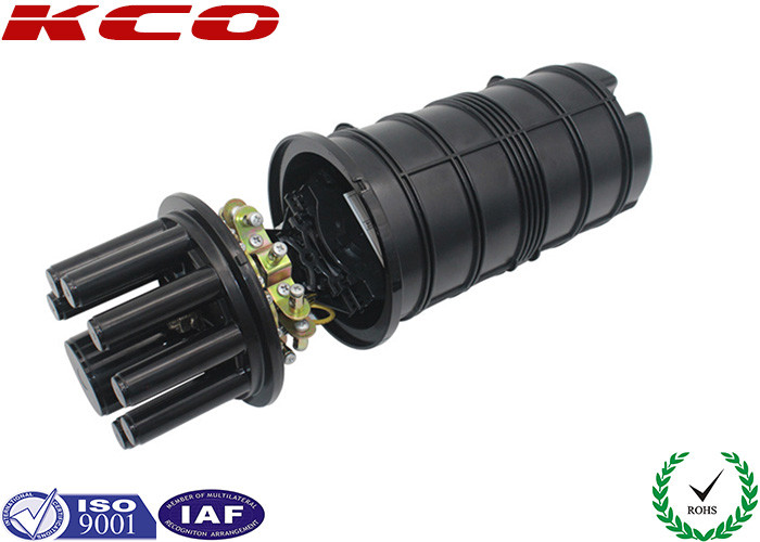 Fo Splice Closure Fiber Optic 1 In 7 Out Cable Ports Pipeline Dome Type