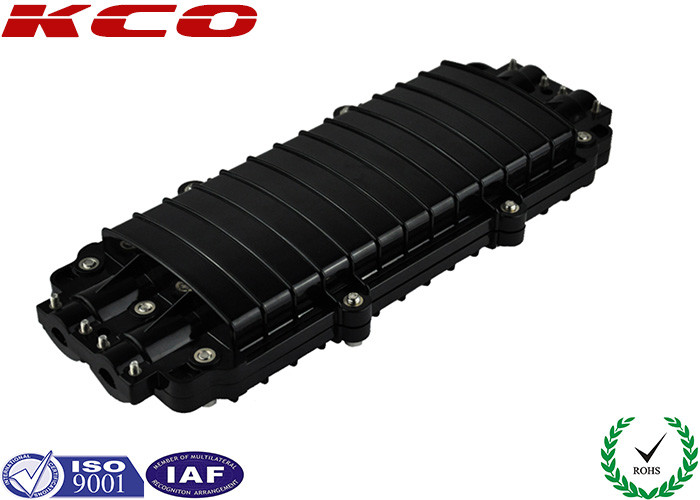 2in 2out 12fo 24fo Inline Type FOSC / Horizontal Splice Box Fiber Optic ...