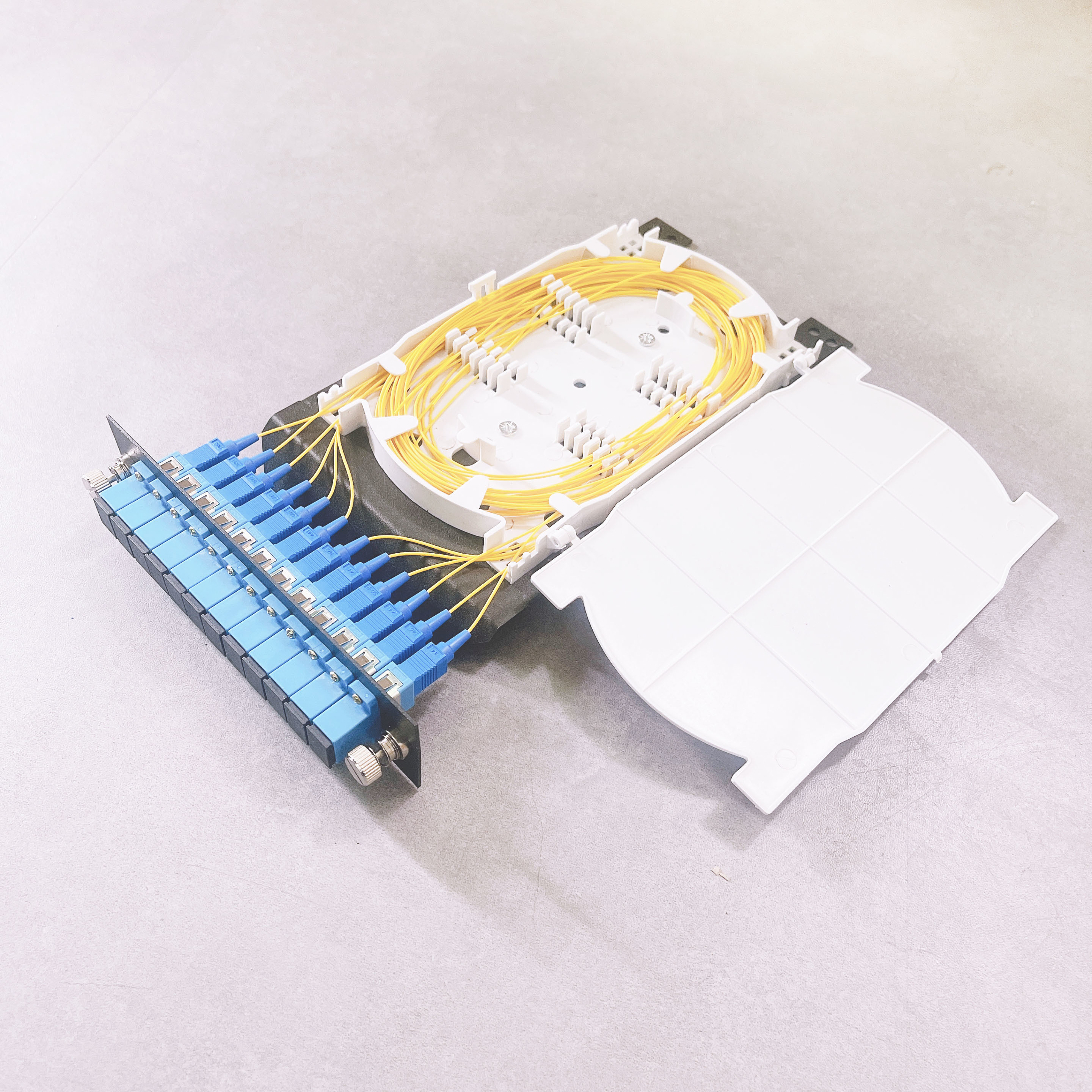 3U 144 Ports High Density Fiber Optic Patch Panel