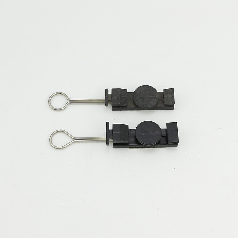 FTTH Accessories Cable S Clamp Fixed Drop Wire Open Clamp For Outdoor ...