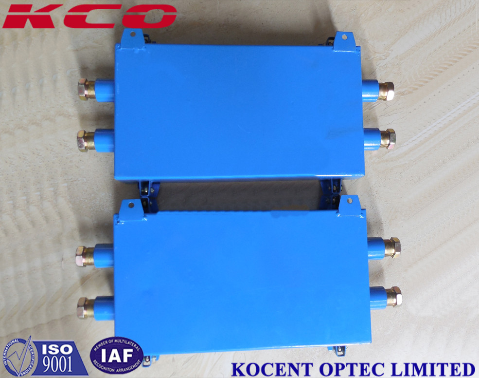 4 Cable Ports 12 Cores Mine Use Explosion Proof Fiber Optic Splice ...