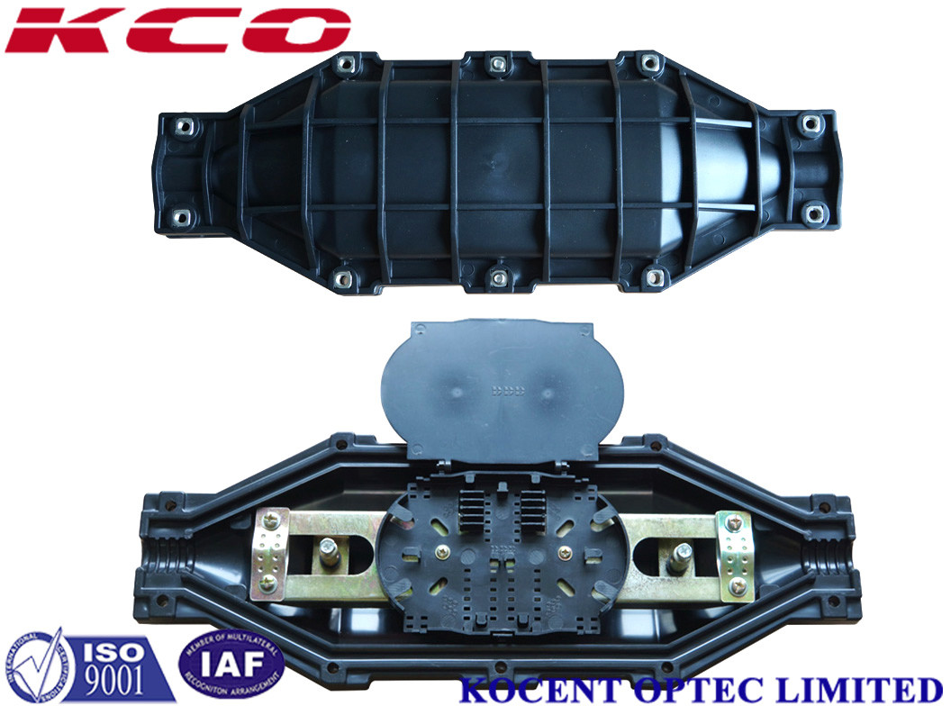 Inline Horizontal Fiber Optic Splice Closure , Outdoor Water Proof ...