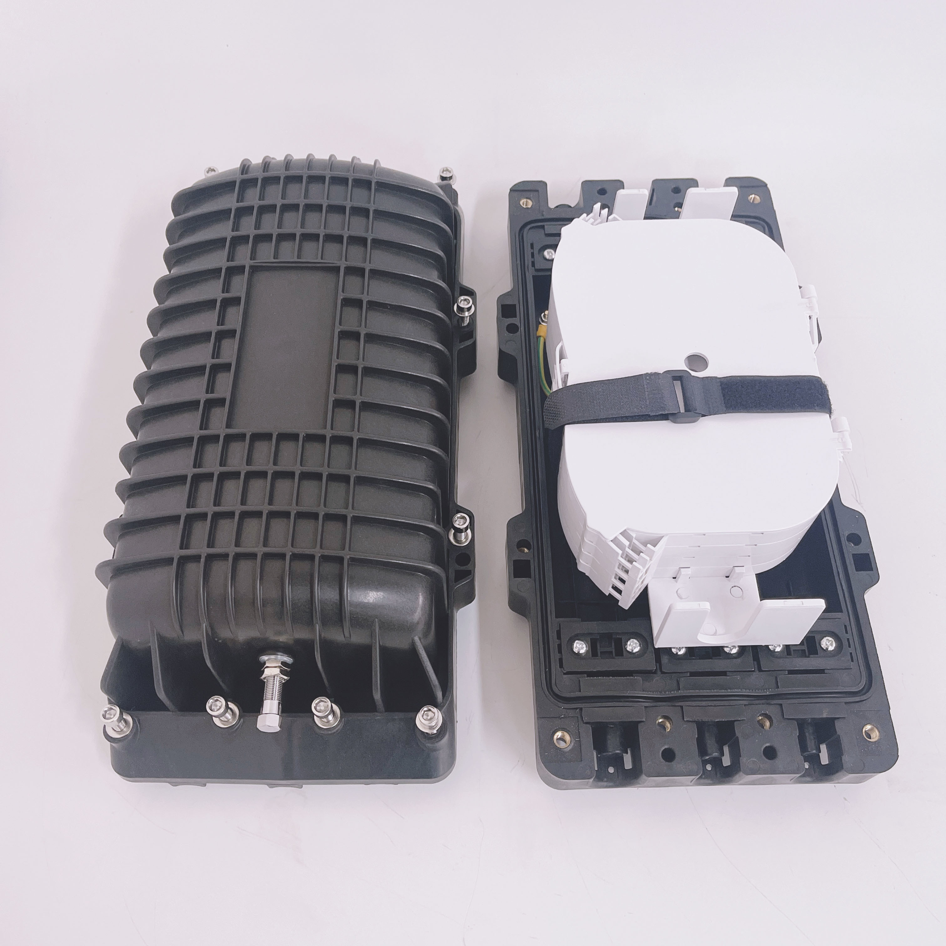 3in 3out Upto 96 Fibers FOSC-106-96F Optical Fiber Coupling Splice ...