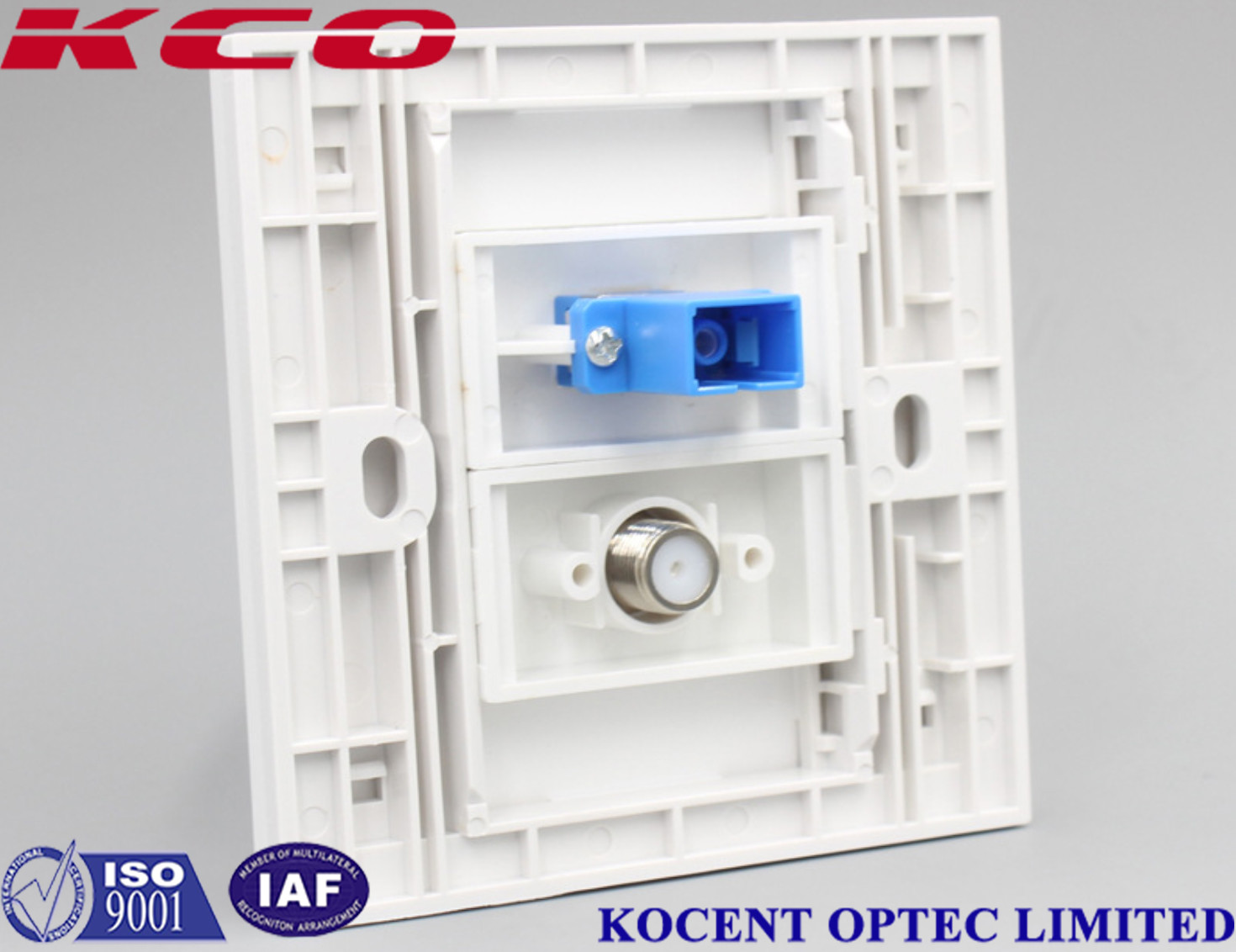 FTTH Flame Retardant Fiber Optic Distribution Box For Fiber CATV ...