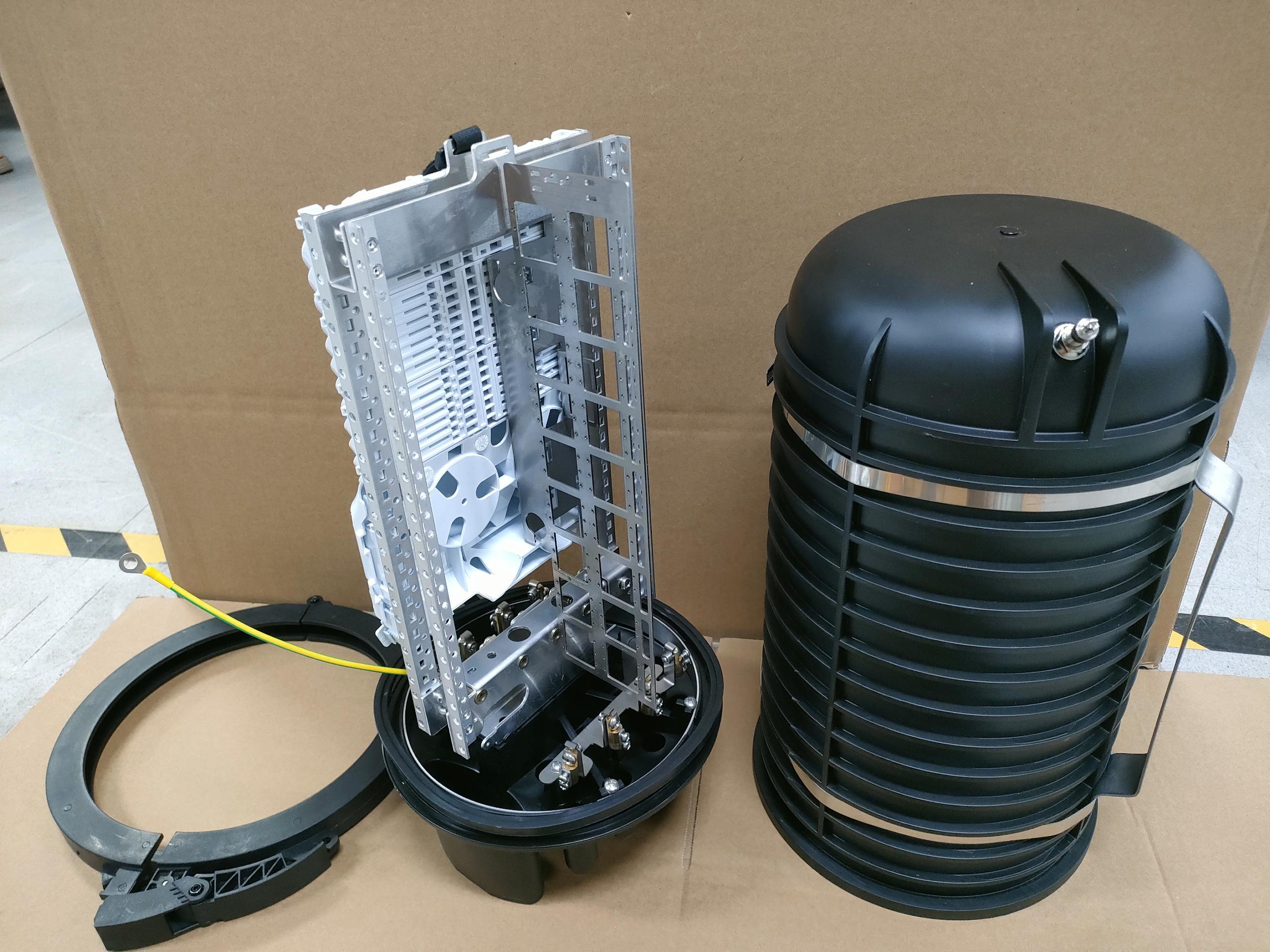 288-Core Dome Fiber Optic Splice Closure with 54 SC Adapters