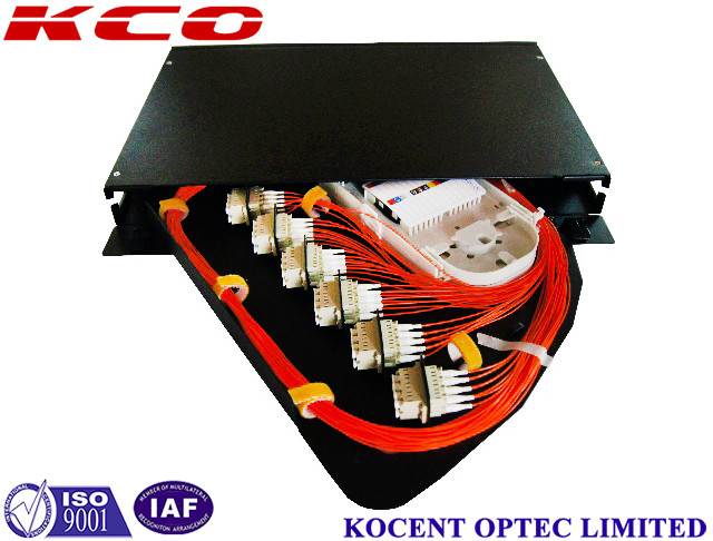 ODF Distribution Fiber Optic Termination Box OM4 OM5 1U 24 Port ...