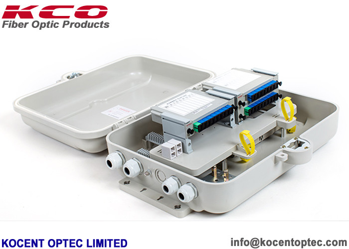 Outdoor IP65 48 Port Fiber Optic Termination Box