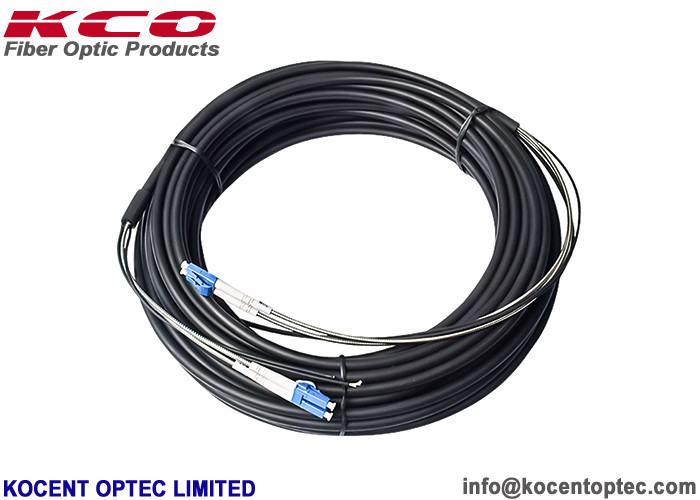 LC Armored CPRI Army Field Fibre Optic Patch Cable FTTA Outdoor 2fo 4 ...
