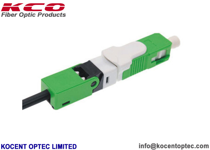 0.2dB 55dB 3D Pass Fiber Optic Fast Connector