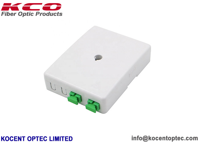 2 Fibers IP-45 Indoor Fiber Optic Terminal Box
