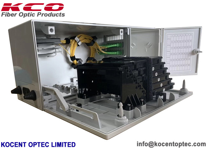 48 Port Wall Mount Fiber Termination Box MODB Splitter Distribution KCO ...