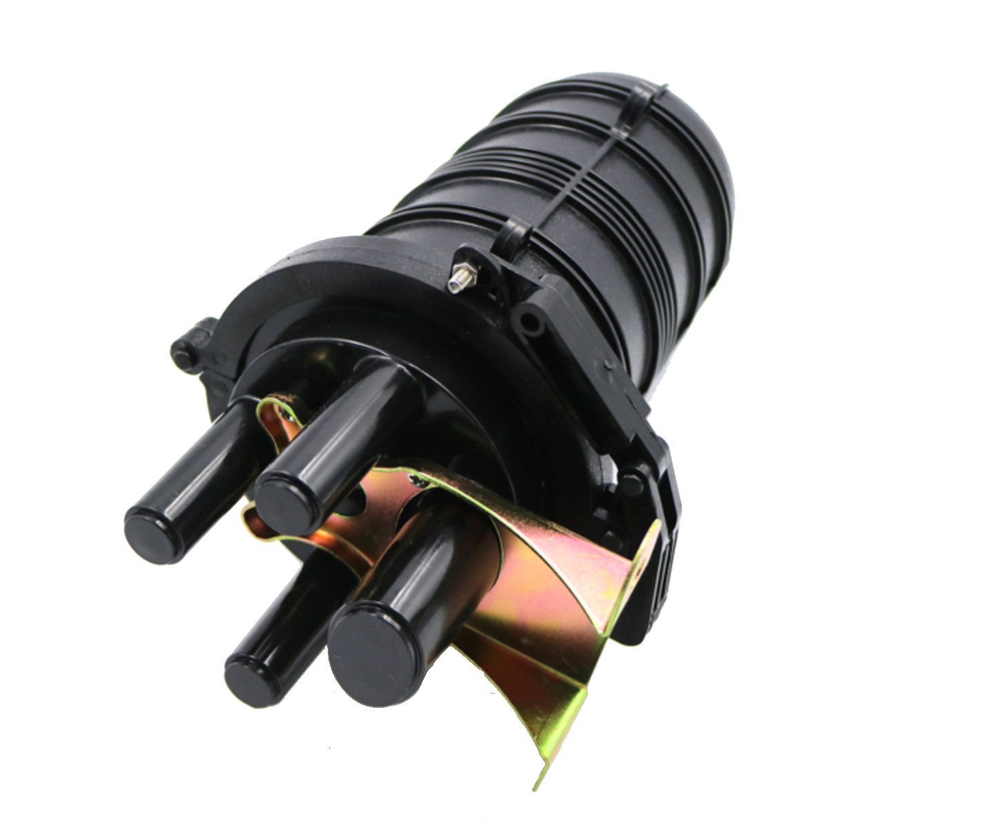 Mini Size Fibra Optica Splice Closure Box 24 Fibres 4 Port / 1in 3out ...