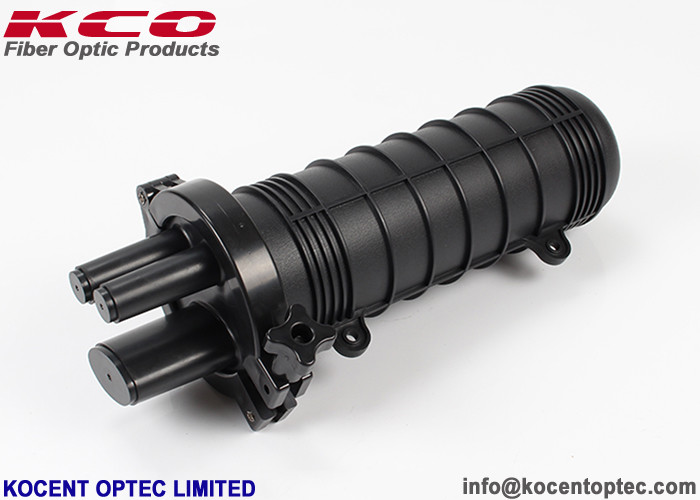 Vertical FOSC Optical Fibre Cable Joint Closure 6 12 24 Core 1 In 2out ...