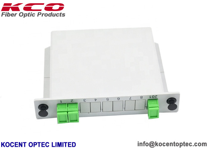 1x2 LGX Box Fiber Optical Splitter 1*2 SC/APC Connector For FTTH FTTA ...