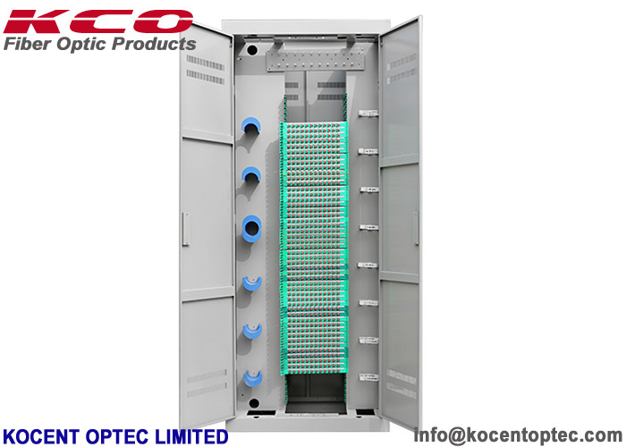 OEM ODM Fibre Optic Distribution Frame ODF 2.0m 576/720 Cores SC FC ...