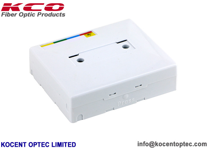 FTTH SC/UPC 4core Fibre Optic Terminal Box Roset Socket Faceplate