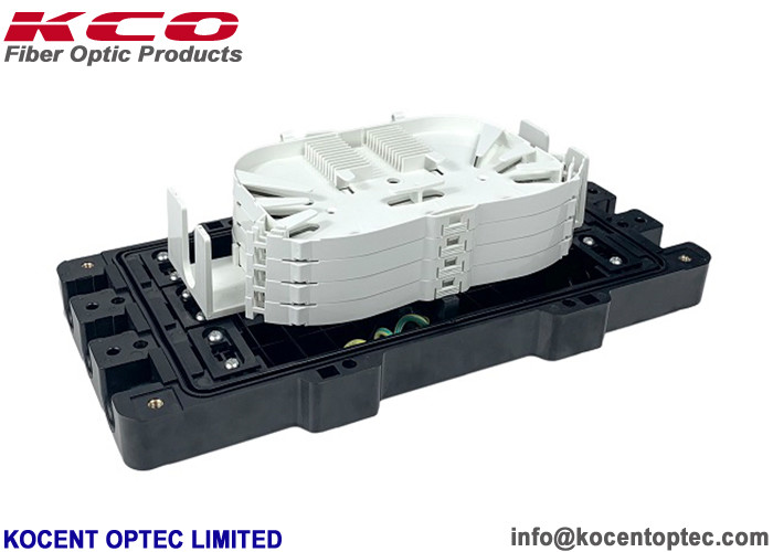 IP65 Outdoor FOSC Horizontal 3in 3out IP68 72fo Fiber Optical Splice ...