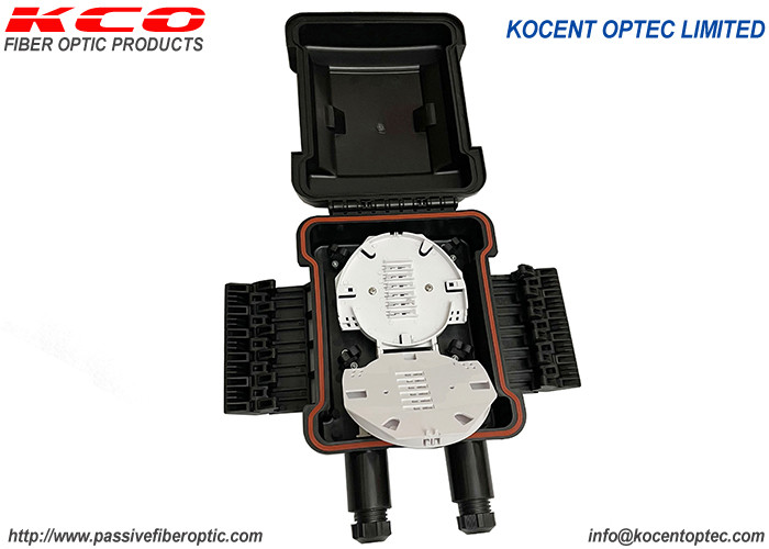 KCO-T001-48 Mini FOSC 6 cores IP67 Aerial Optical Fiber Splice ...