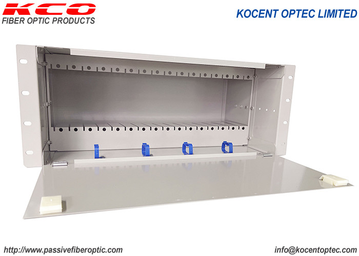 4U 16 Slot LGX Plc Splitter Rack Mount Chassis Box For FTTH FTTx