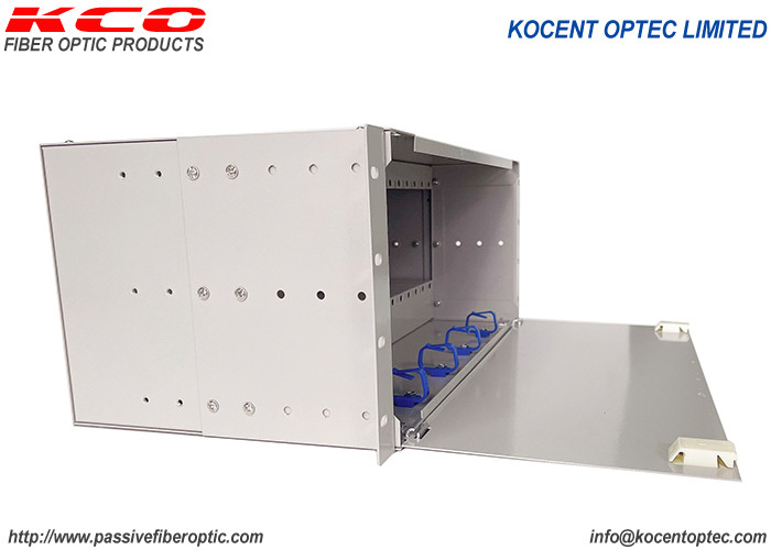 4U 16 Slot LGX Plc Splitter Rack Mount Chassis Box For FTTH FTTx