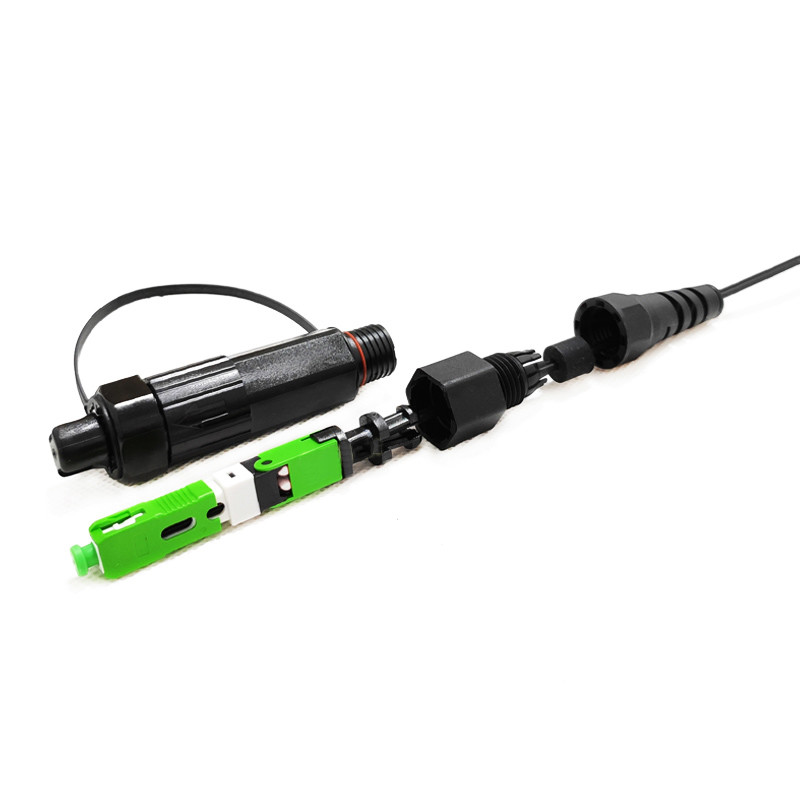 BBU RRU FTTA Mini SC Fast Connector Outdoor Waterproof For FTTH ...