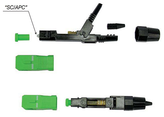 Field Installable Fiber Optic Connector